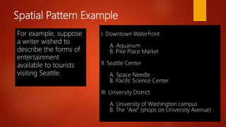 Patterns of organization | PPTX