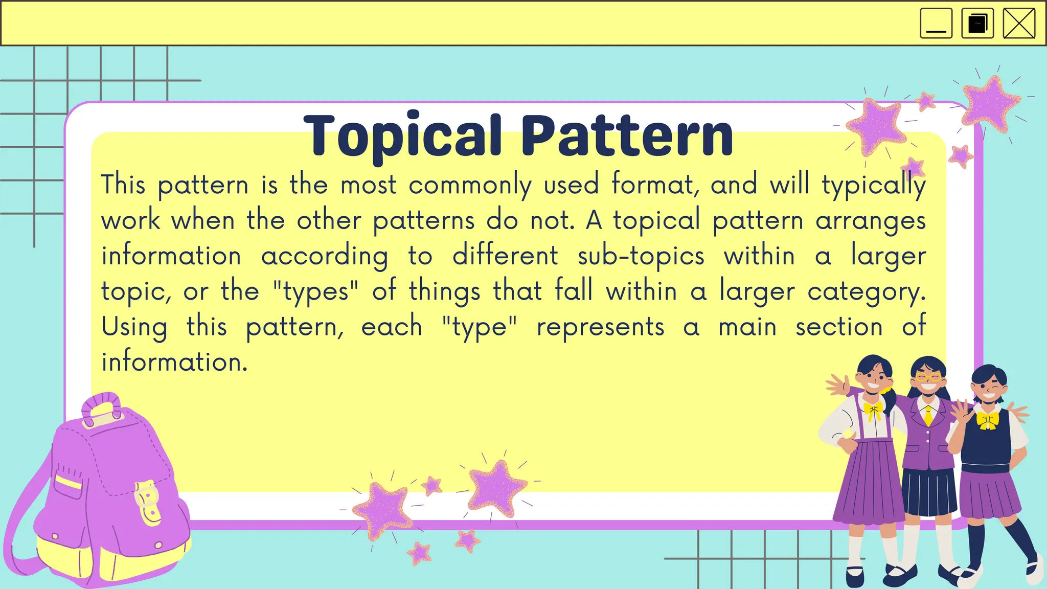 Looking at common patterns of Organization | PDF