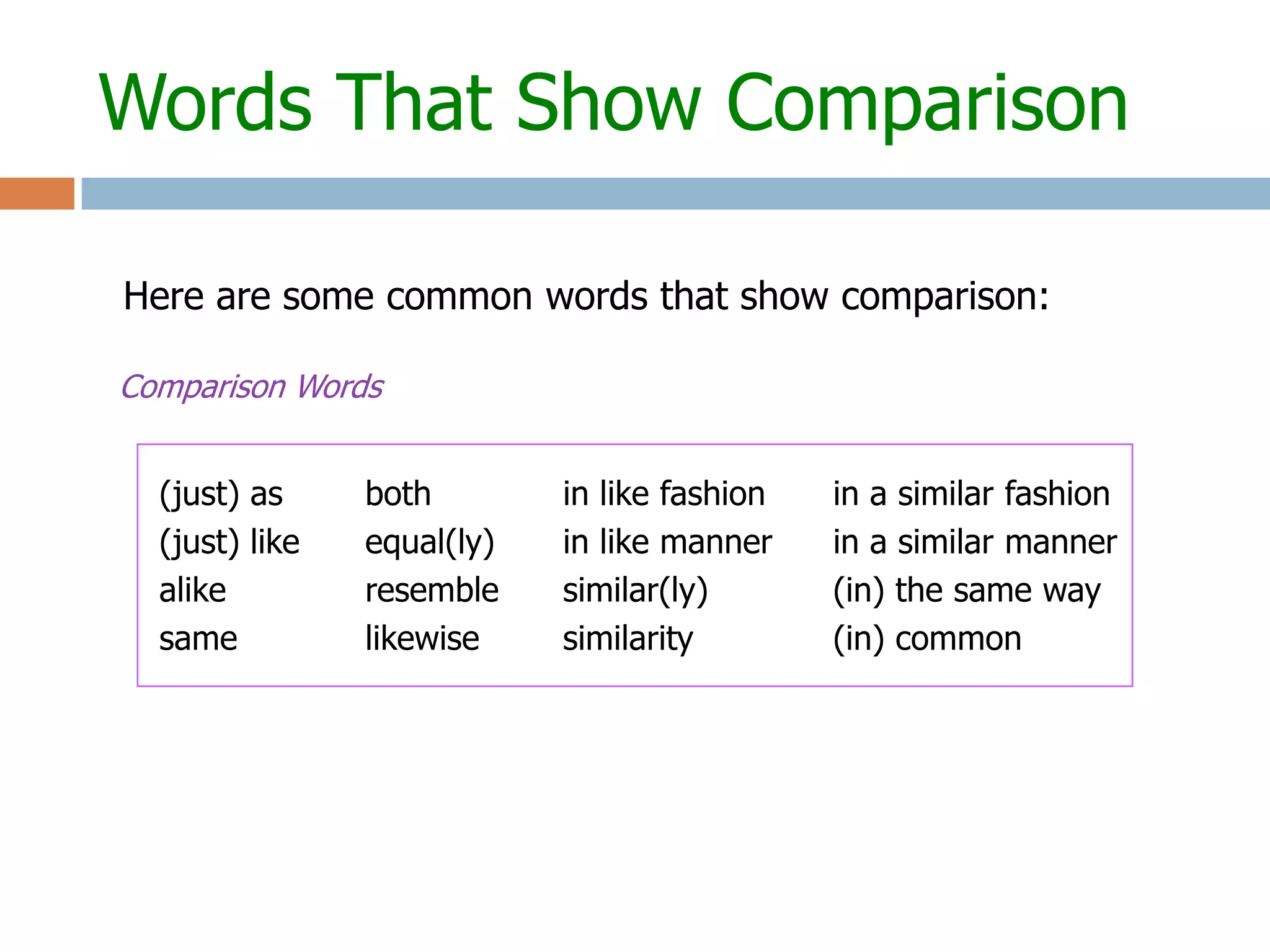 Patterns Of Organization Compare Contrast Cause Effect | PPTX