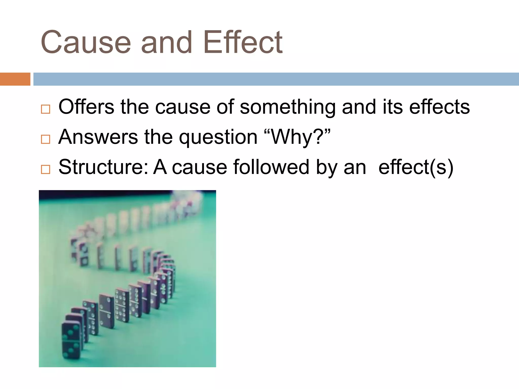 Patterns Of Organization Compare Contrast Cause Effect | PPTX