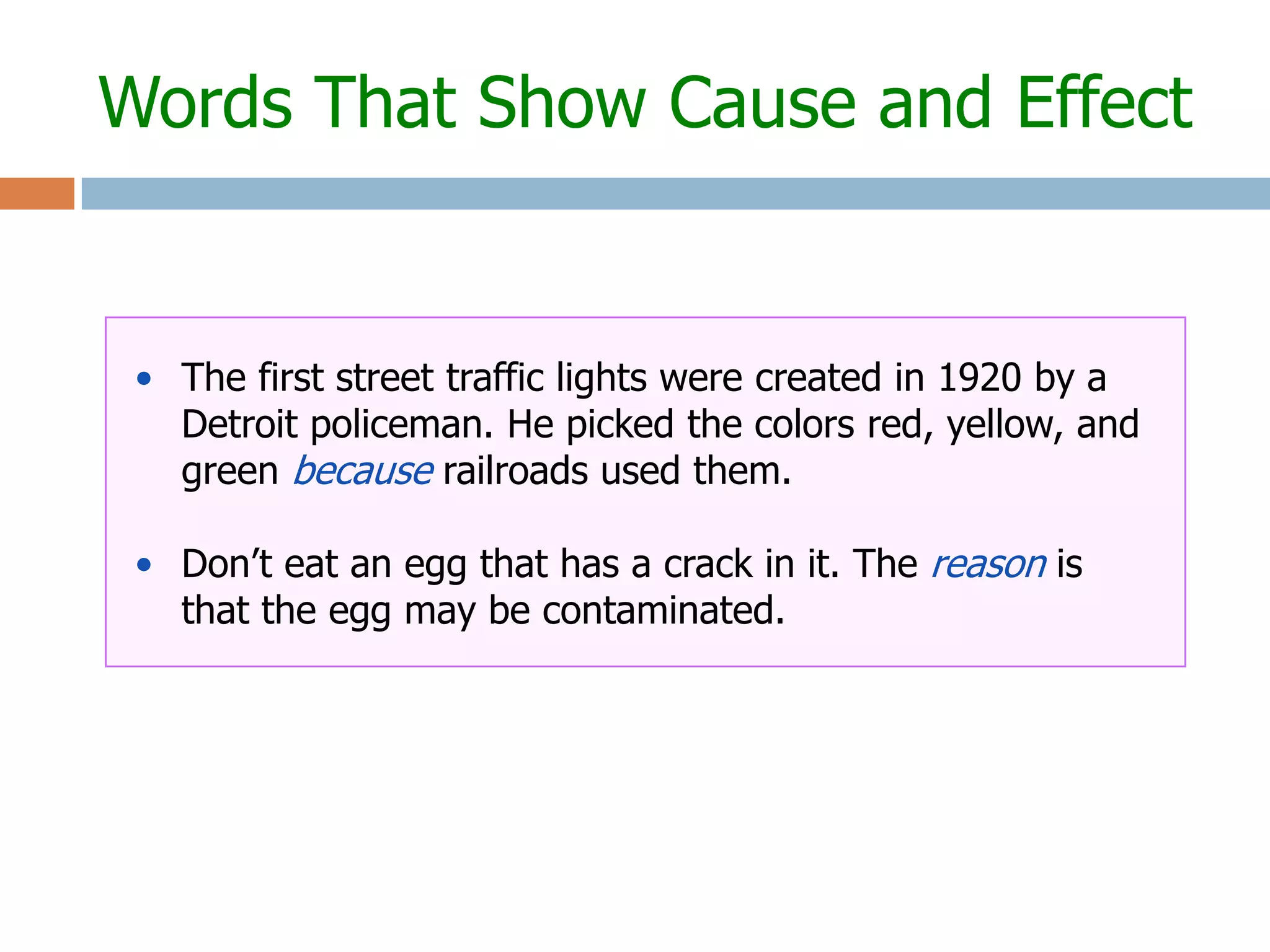 Patterns Of Organization Compare Contrast Cause Effect | PPTX