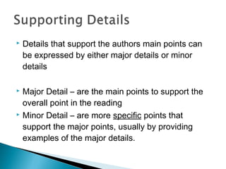 Patterns of organization part 1 | PPT