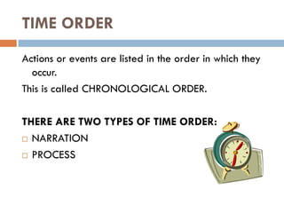 Patterns of organization time and space | PPTX