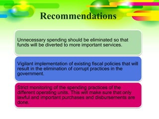 Patterns of Philippine Expenditure | PPTX