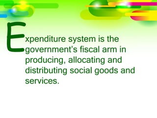Patterns of Philippine Expenditure | PPTX