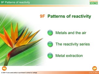 Patterns Of Reactivity | PPT