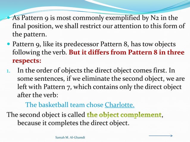 Patterns of sentence by samah m[1]..pptx