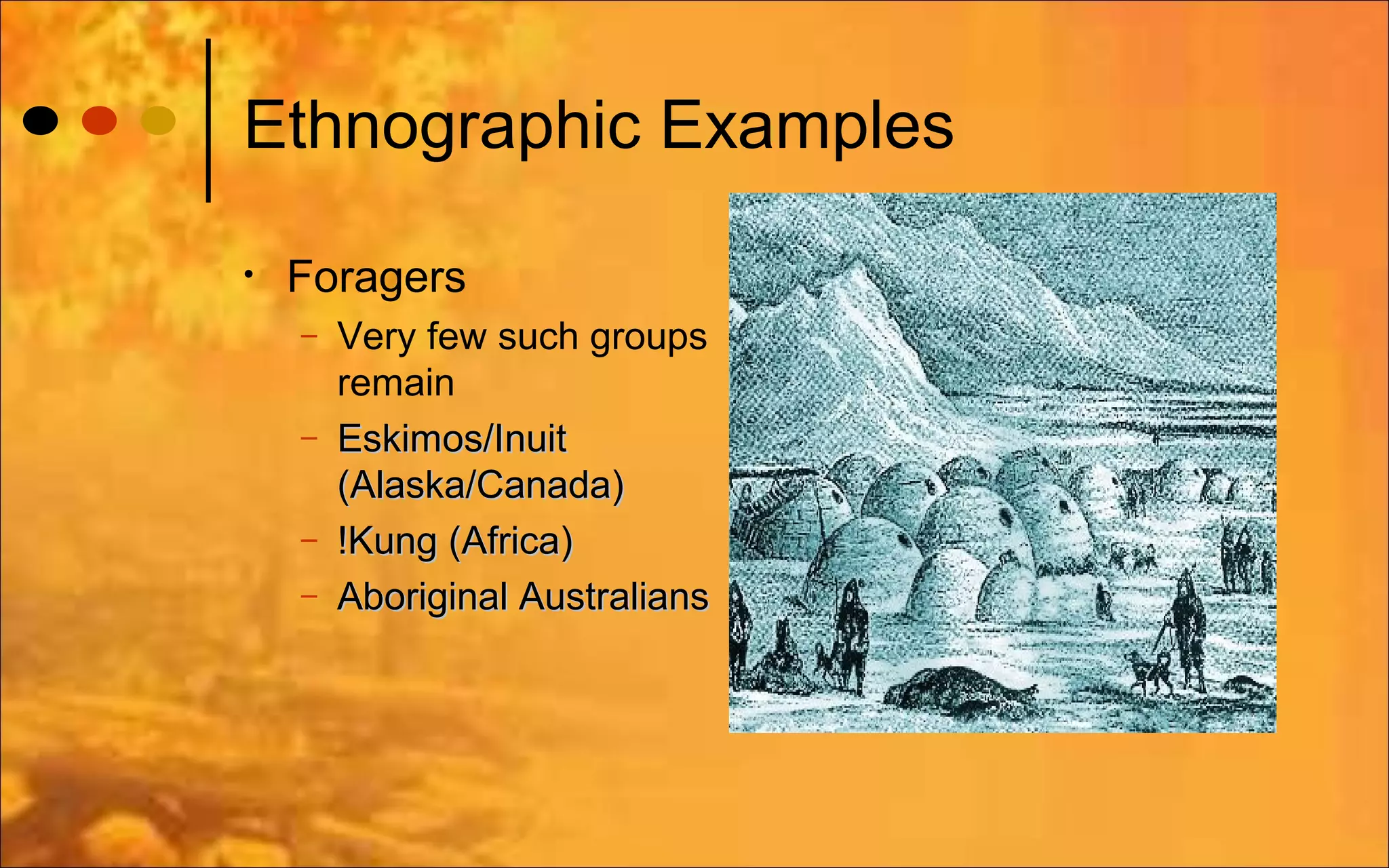 Patterns of subsistence | PPT