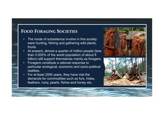 Patterns of subsistence shree's presentation | PPT