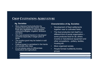 Patterns of subsistence shree's presentation | PPT