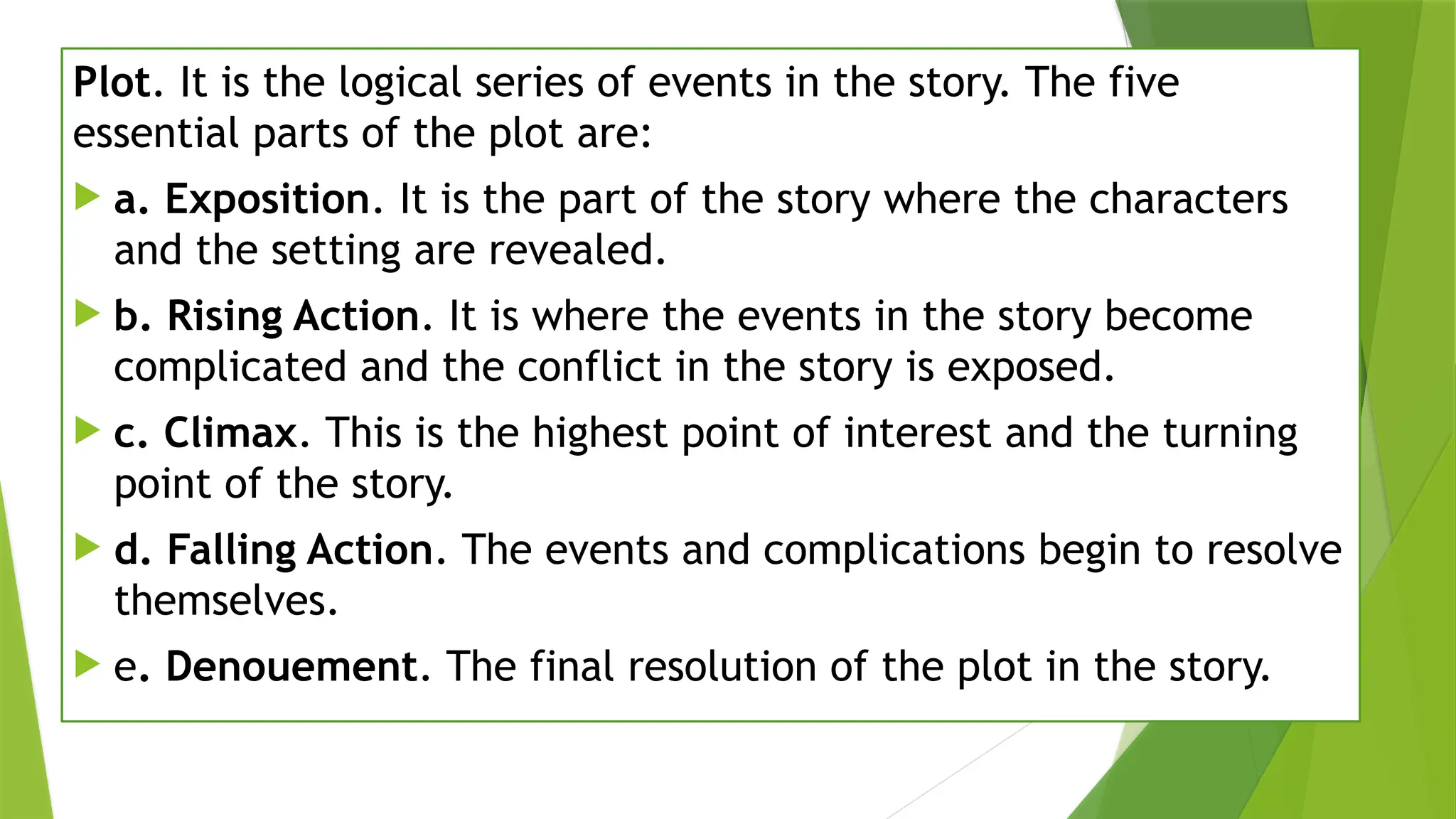 patterns of text development: narration, description, definition ...