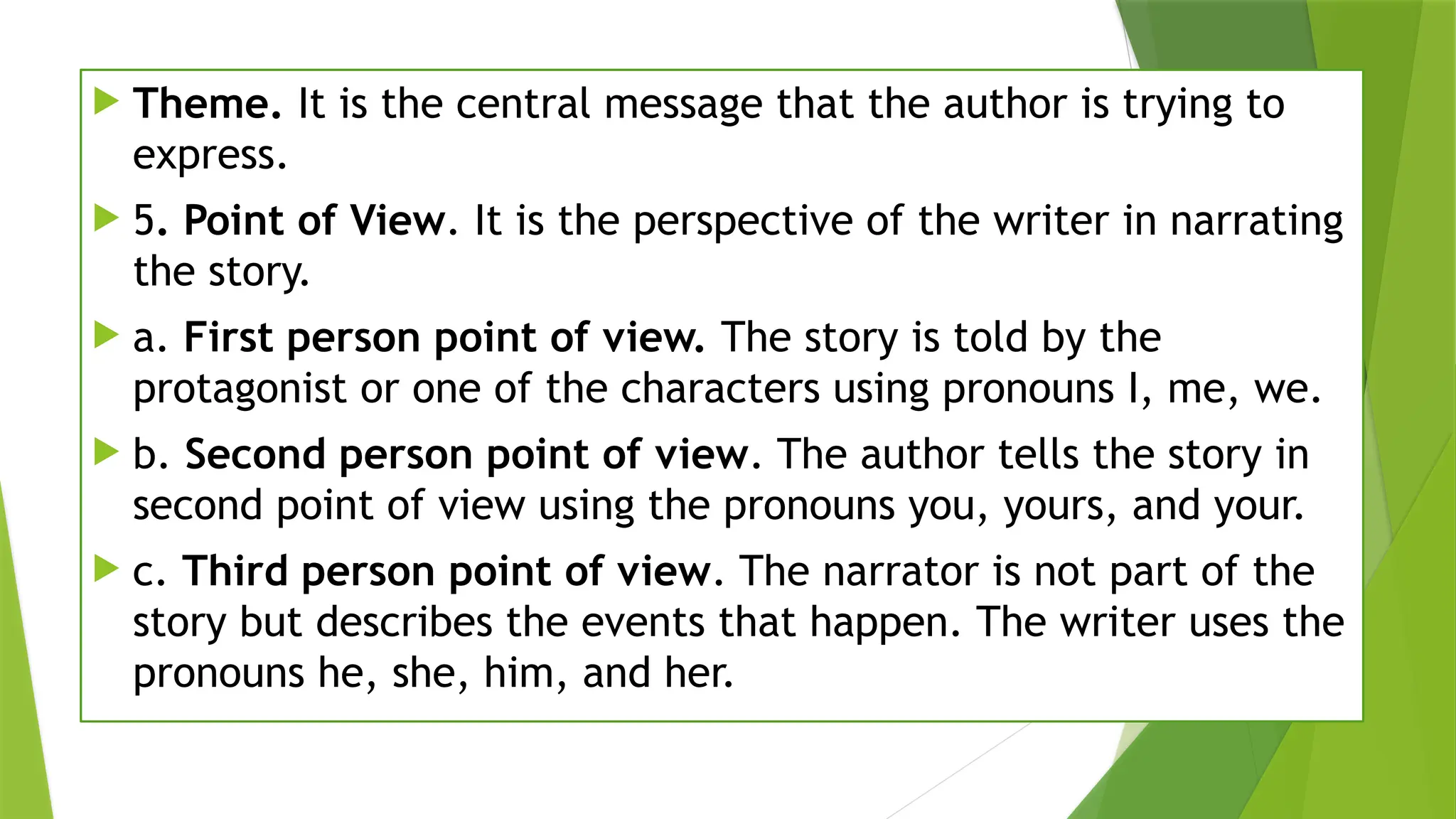 patterns of text development: narration, description, definition ...