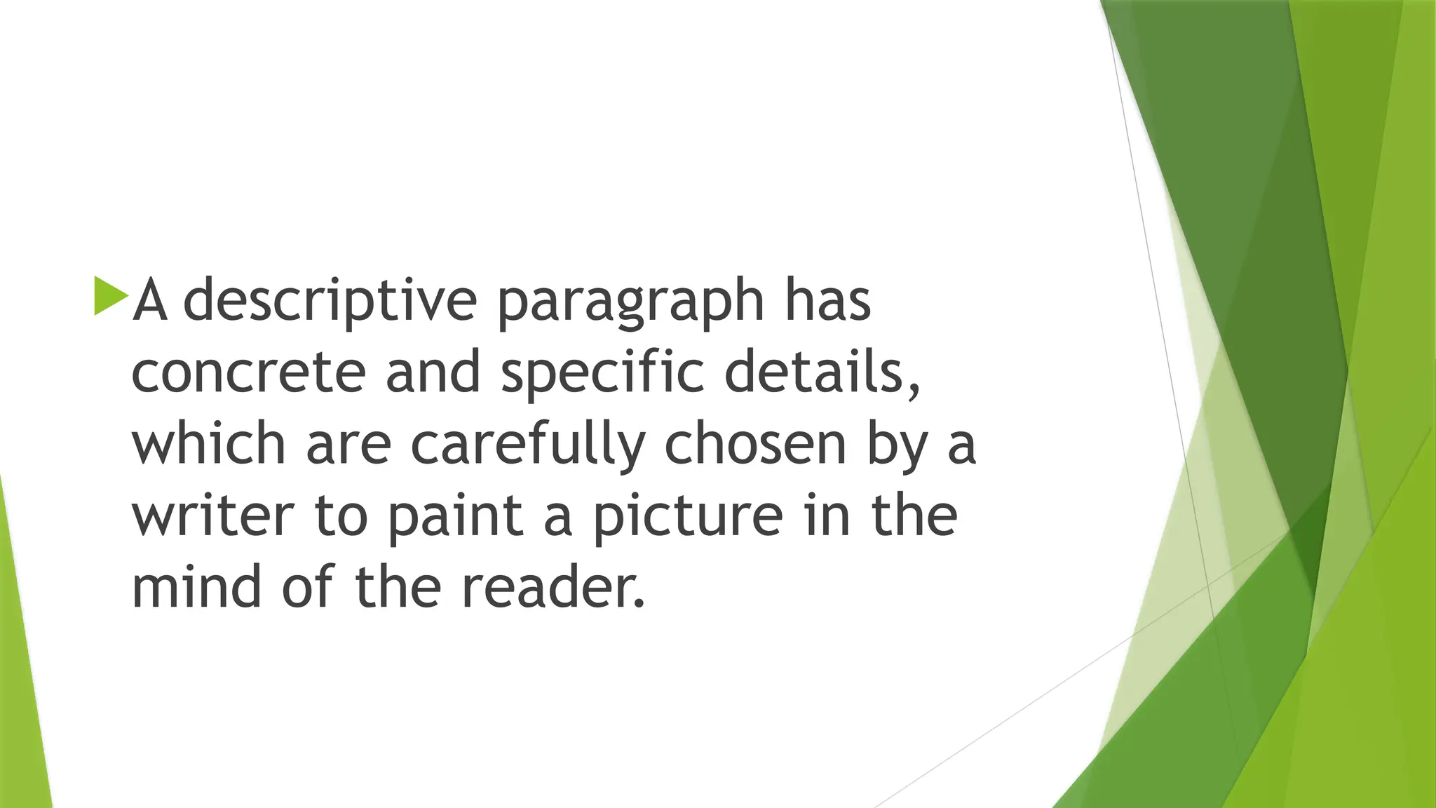 patterns of text development: narration, description, definition ...