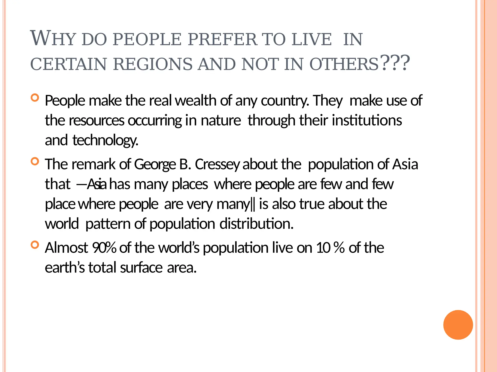 Patterns of World Population Distribution and its Determinants.pptx