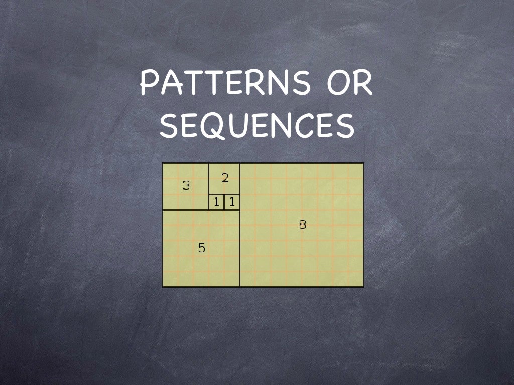 Patterns sequences