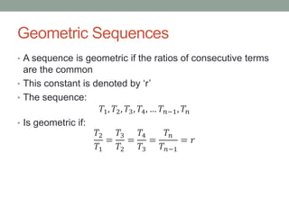Patterns, sequences and series | PPT