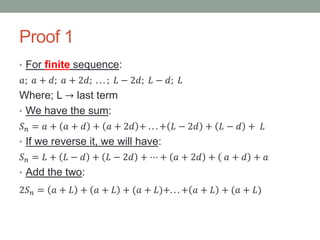 Patterns, sequences and series | PPT