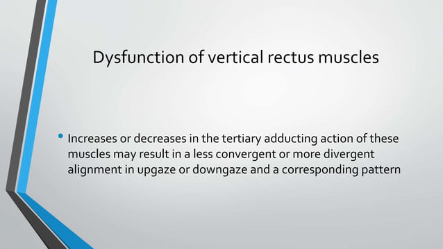 Pattern strabismus | PPTX | Eye and Vision Conditions | Diseases and ...