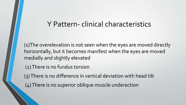 Pattern strabismus | PPTX | Eye and Vision Conditions | Diseases and ...