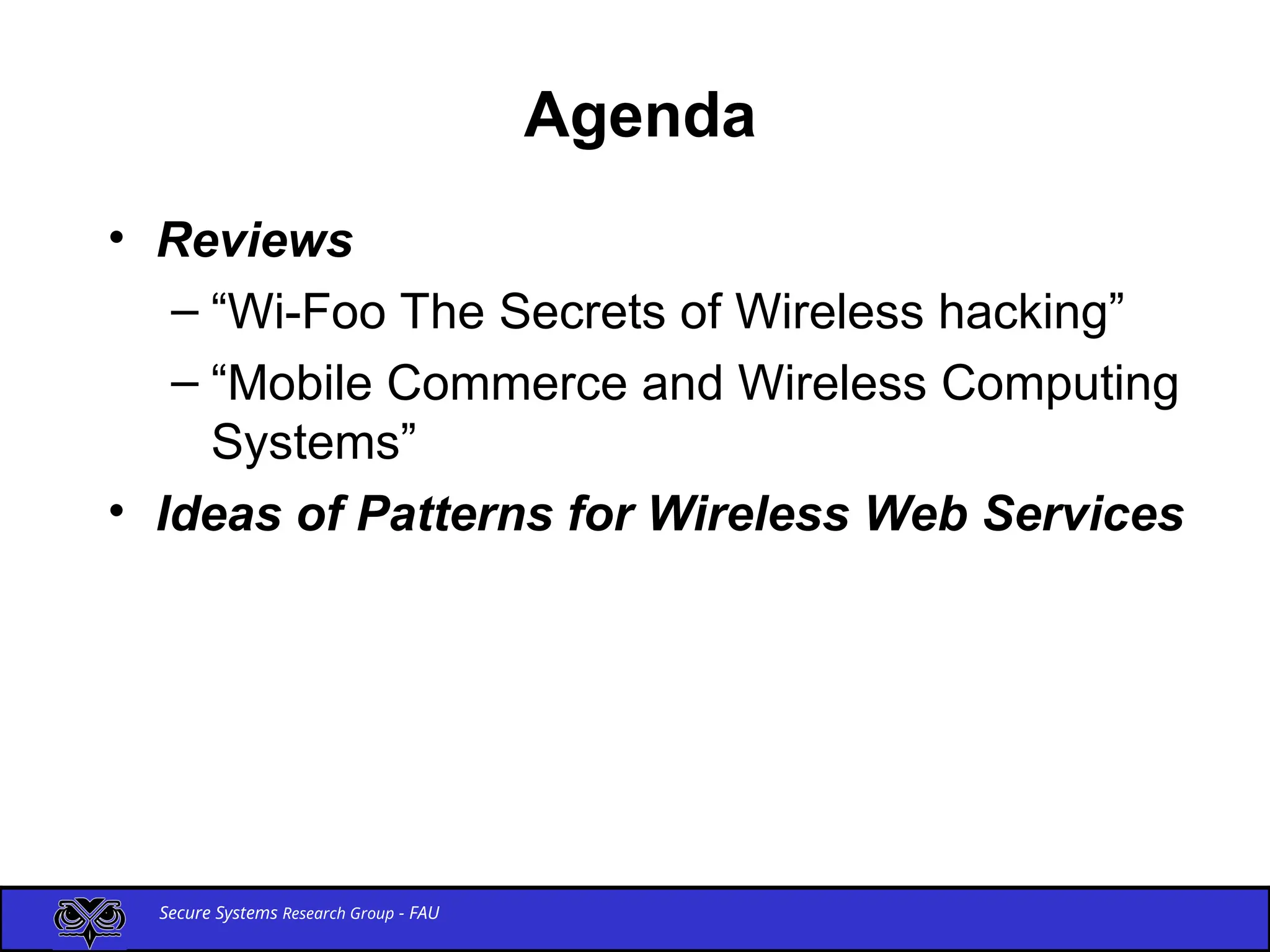 PatternsWirelessWebServiccccccccccccccccccccccces.ppt