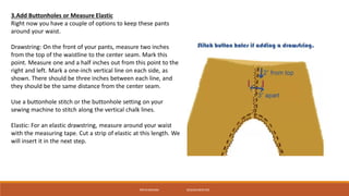 Patterns for lower wear!! | PDF