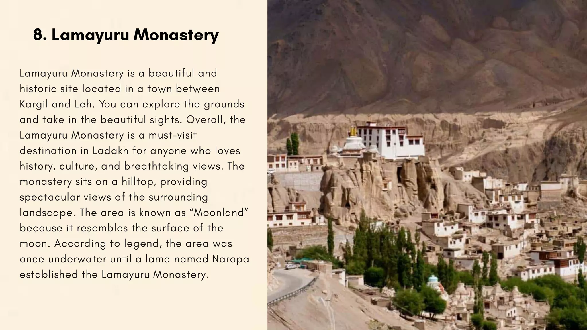 Top 10 Best places to visit in Ladakh | PPTX | Travel