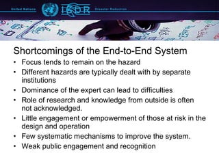 The Framework for the Multi-Hazard Global Early Warning System | PPT