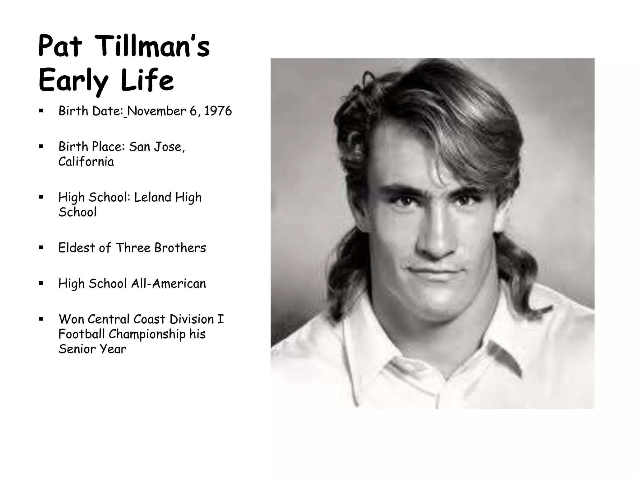 Pat tillman's Story | PPTX