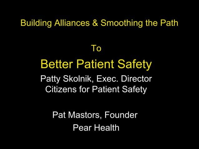 Patty & pat | PPT