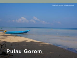 Patuanan Kataloka tourism overview | PDF