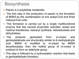 Patulin-secondary metabolite | PPT