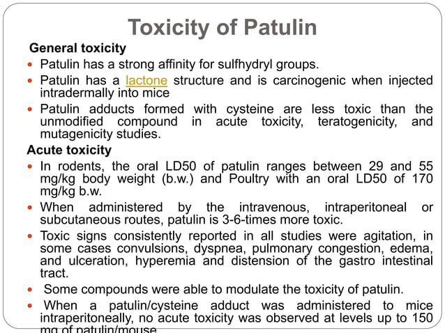 Patulin-secondary metabolite | PPT