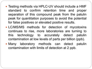 Patulin-secondary metabolite | PPT