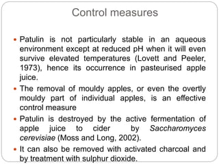 Patulin-secondary metabolite | PPT