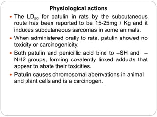 Patulin-secondary metabolite | PPT