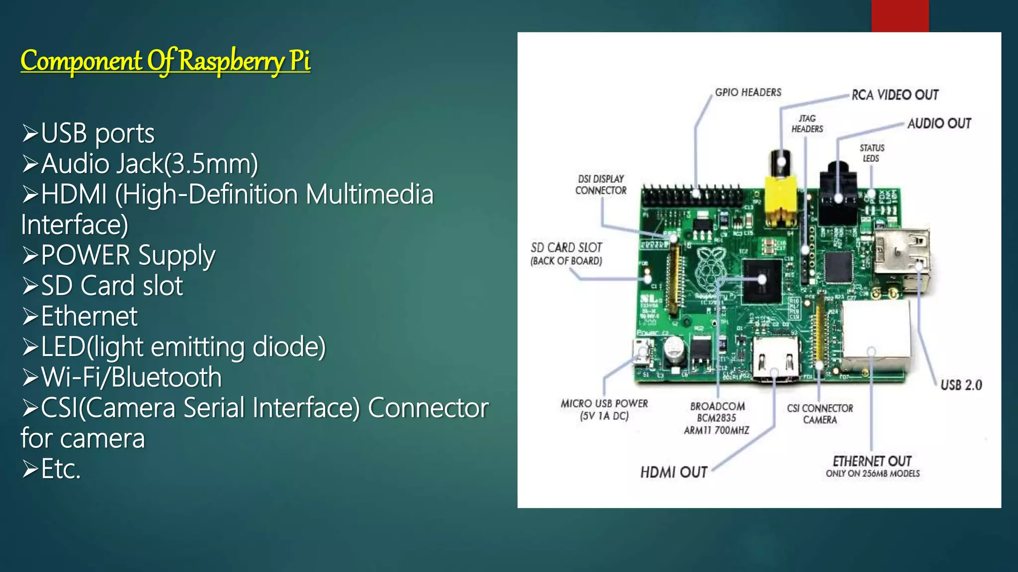 Raspberry Pi | PPTX | Computer Peripherals | Computing