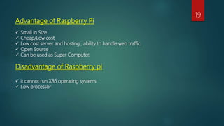 Raspberry Pi | PPTX | Computer Peripherals | Computing