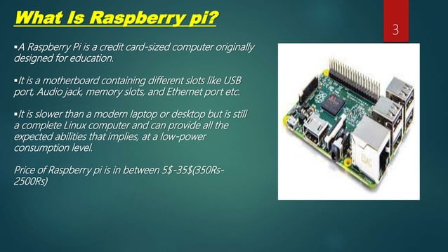 Raspberry Pi | PPTX | Computer Peripherals | Computing