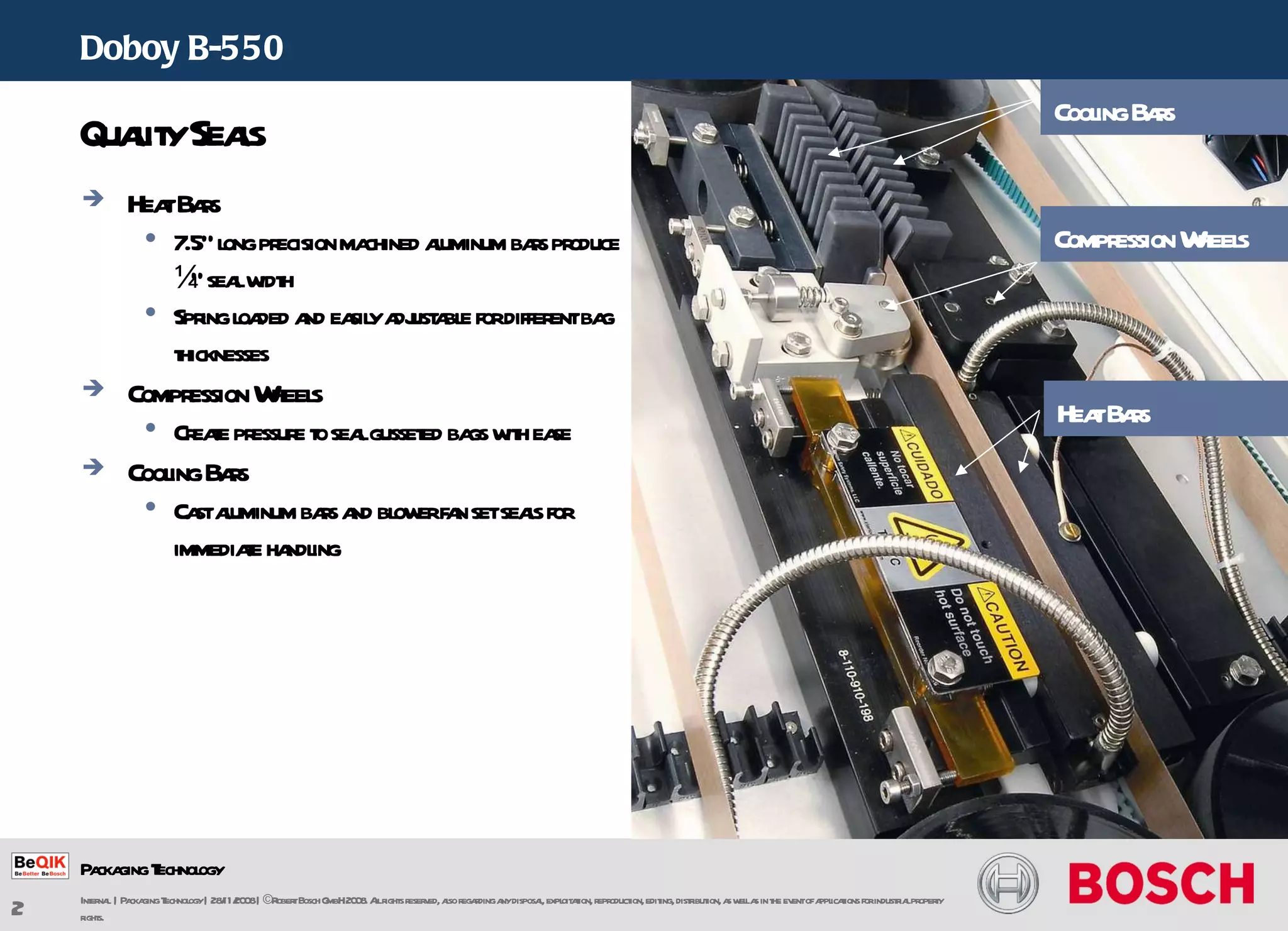Bosch/Doboy B-550 Sealer | PPT
