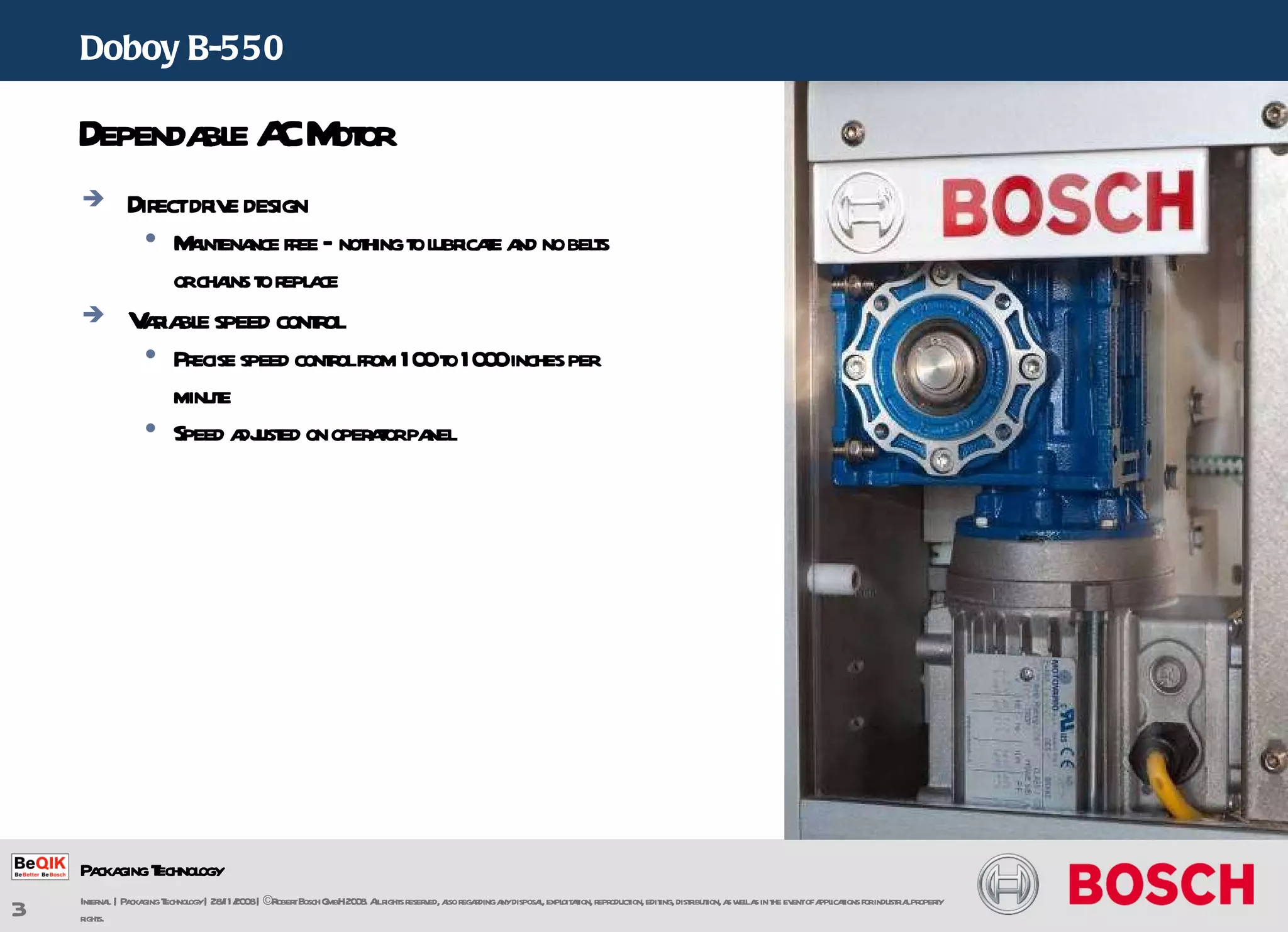 Bosch/Doboy B-550 Sealer | PPT
