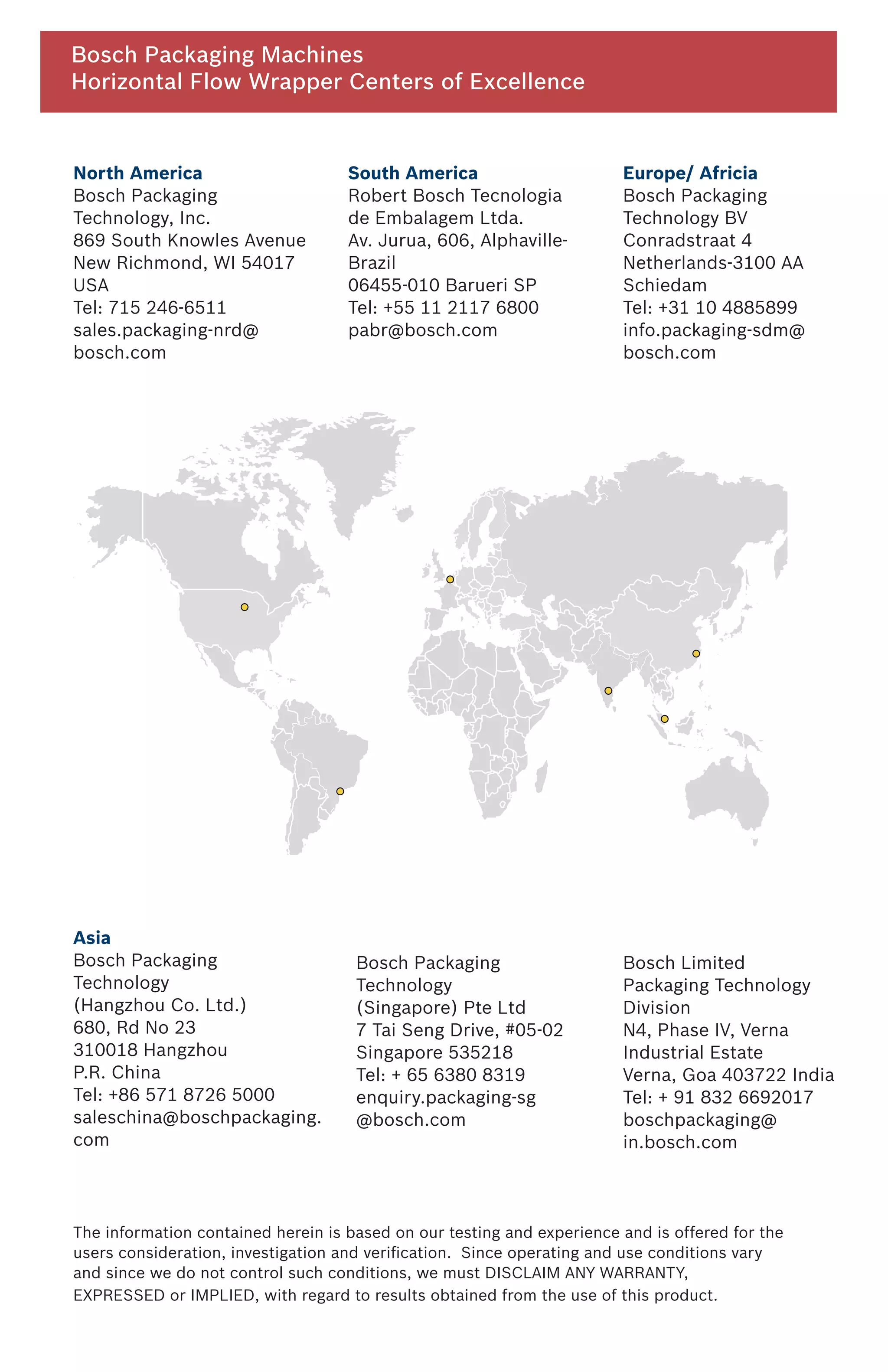 Bosch Guide to Flow Wrapping | PDF