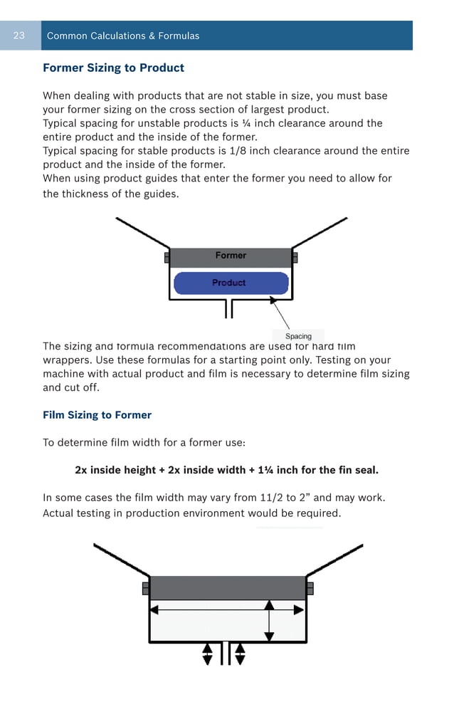 Bosch Guide to Flow Wrapping | PDF