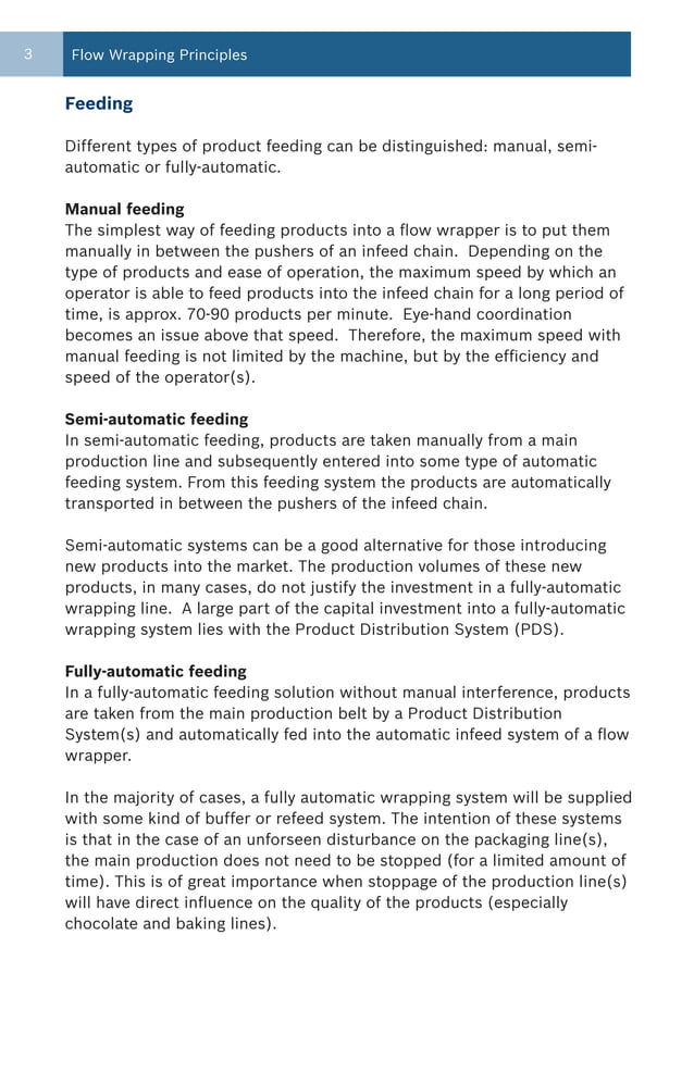 Bosch Guide to Flow Wrapping | PDF