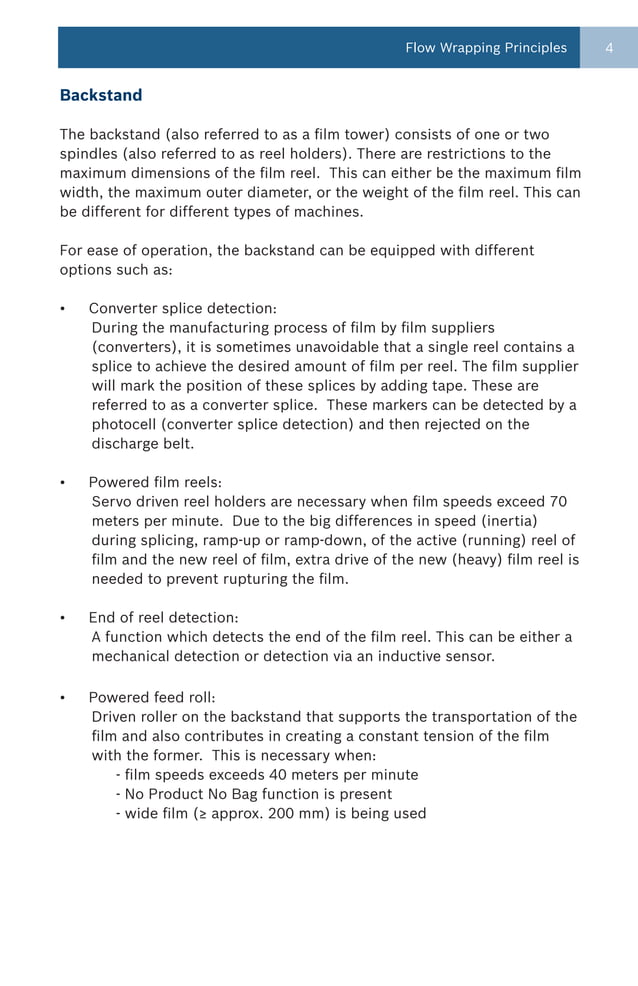 Bosch Guide to Flow Wrapping | PDF