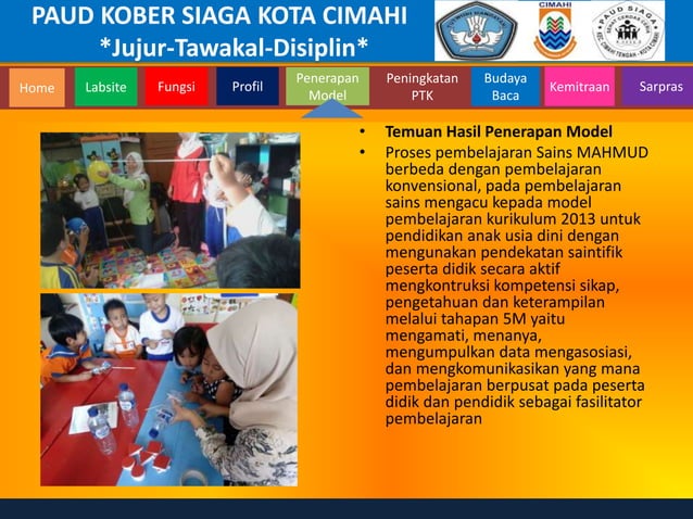 Paud siaga kota cimahi | PPT