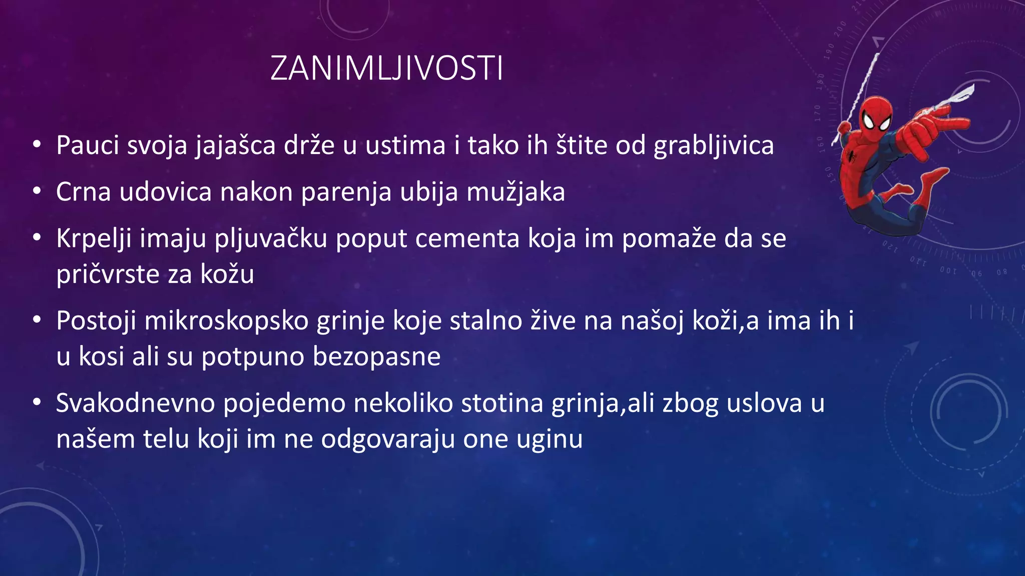 Paukoliki zglavkari | PPTX