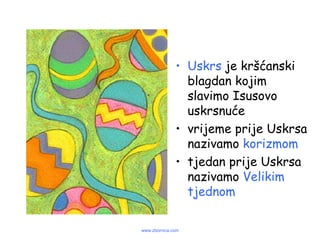 Paukovic uskrs | PPT