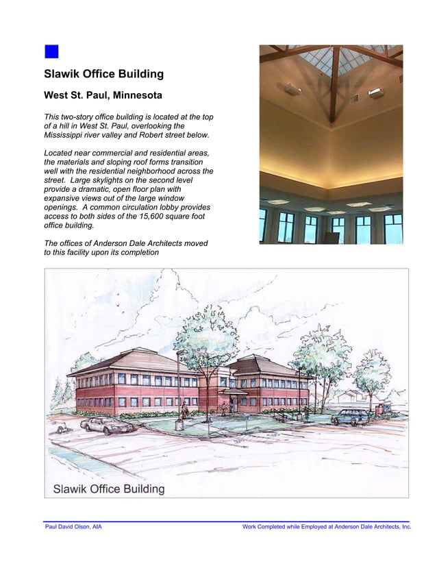 Paul D Olson Portfolio | PDF