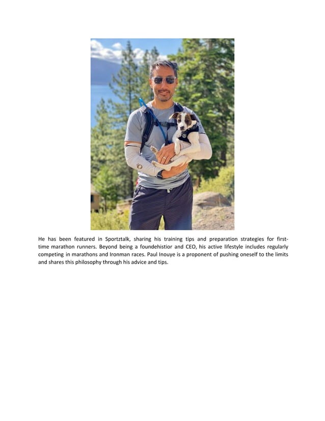 Paul Inouye Biography With Work Experience | PDF