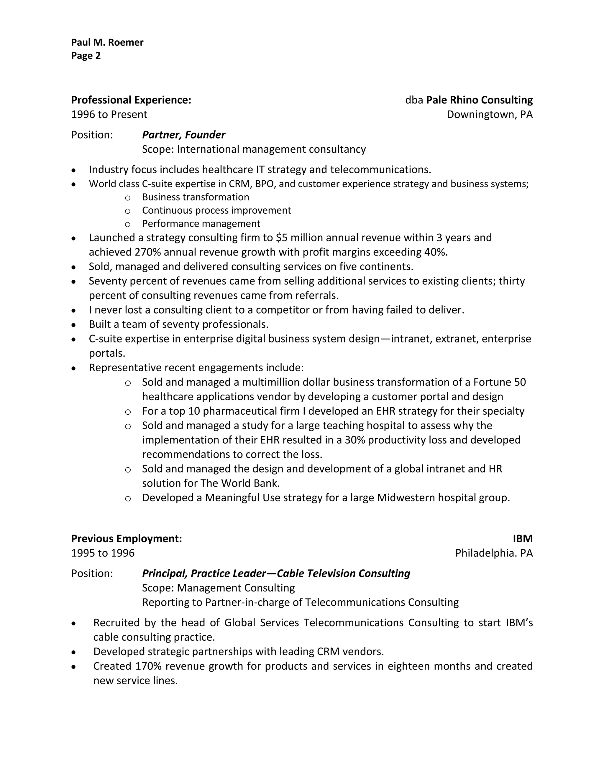 My Virtual Resume | DOCX